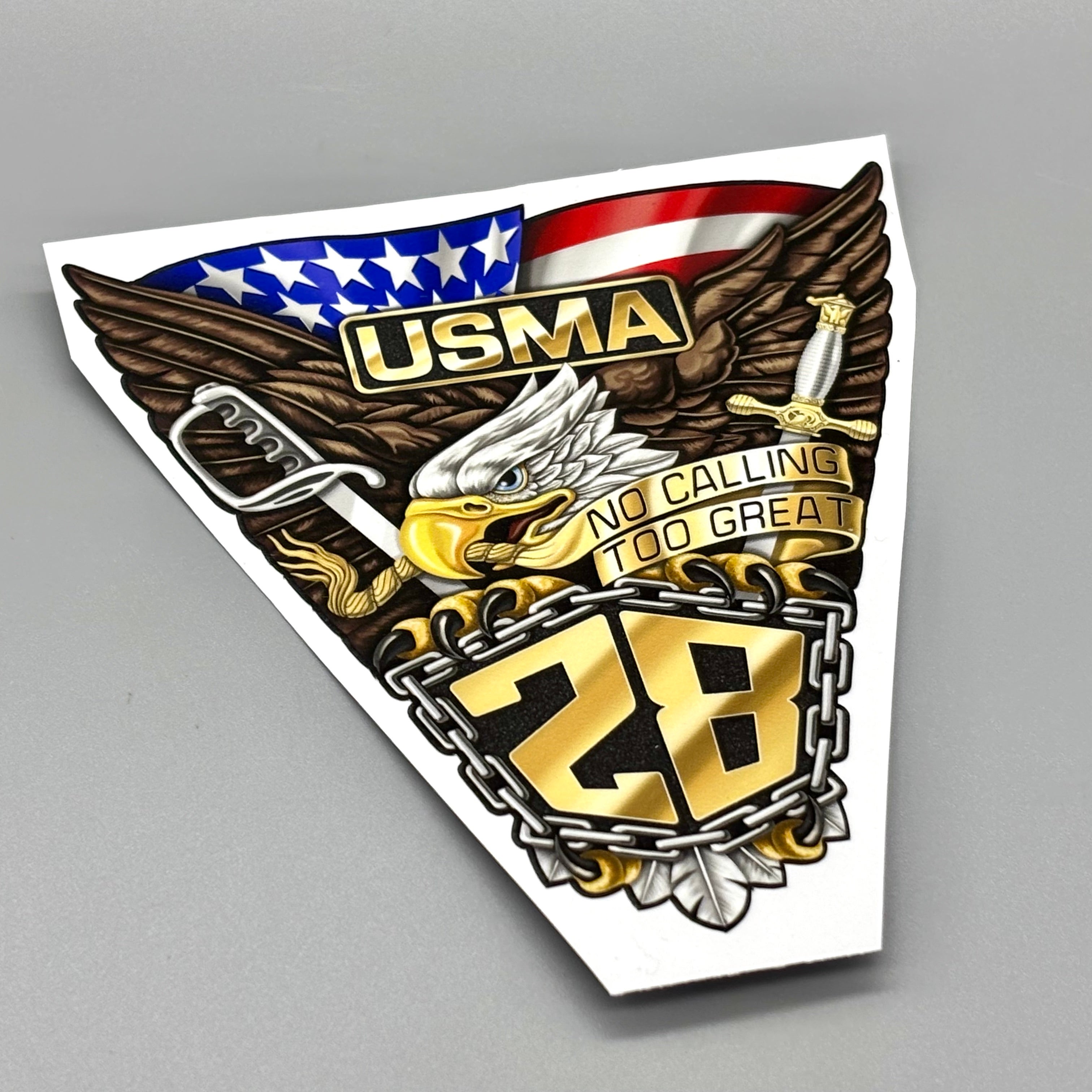 Sticker (Large): 2028 Class Crest by Elganite | West Point Spouses ...
