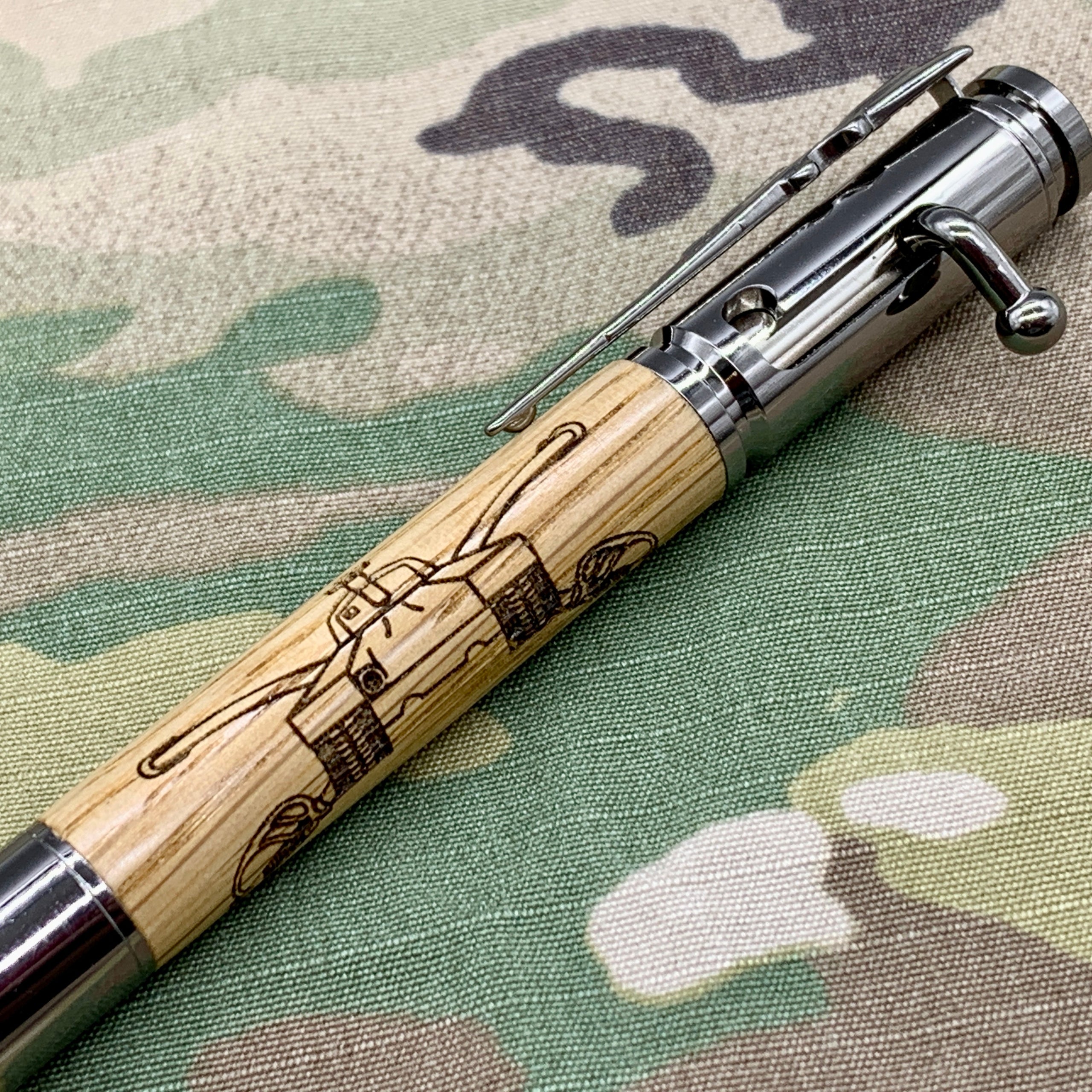 Armor Branch Bolt Action Bullet Pens-Jack Daniel's Whiskey Barrel ...