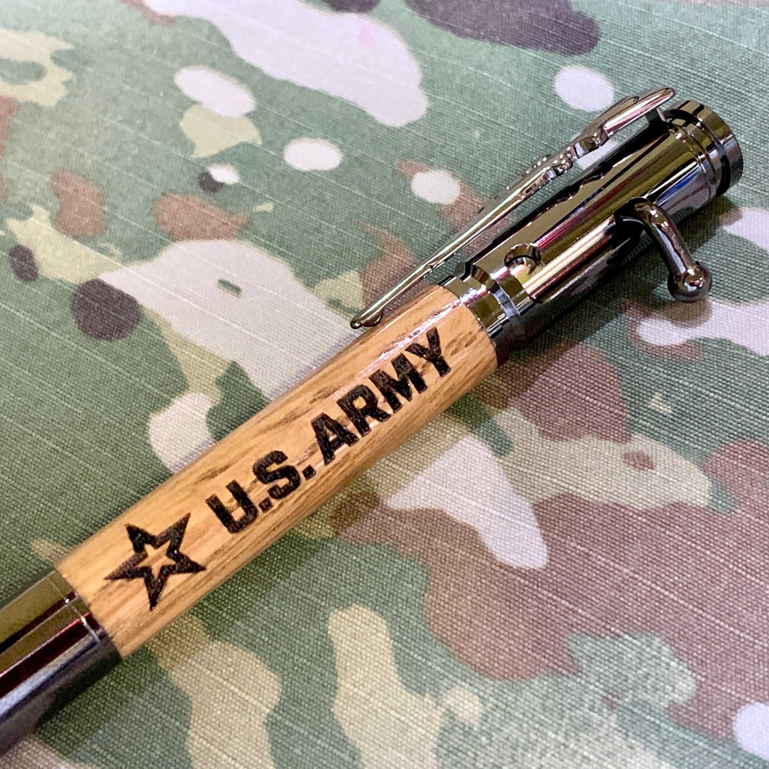 "U.S. Army Logo" Bolt Action Bullet Pen-Jack Daniel's Whiskey Barrel ...