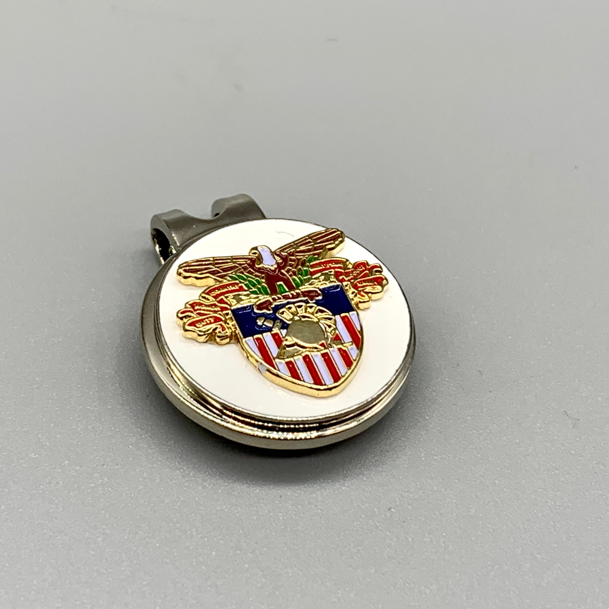 Golf Ball Marker/Hat Clip: West Point Full Color Crest by Creative ...