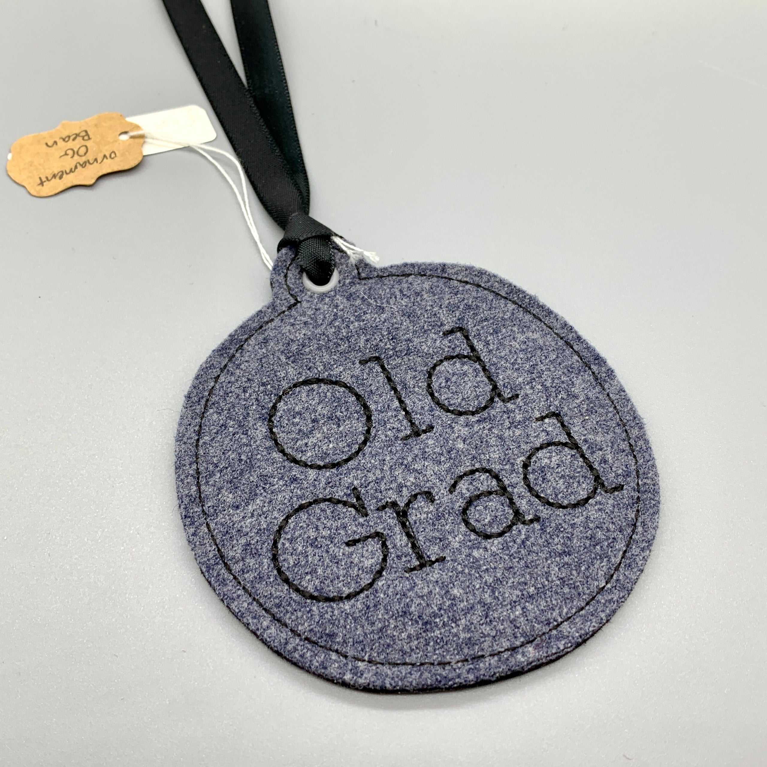 Ornament: "Old Grad" Made From Up-cycled West Point Cadet Uniforms ...