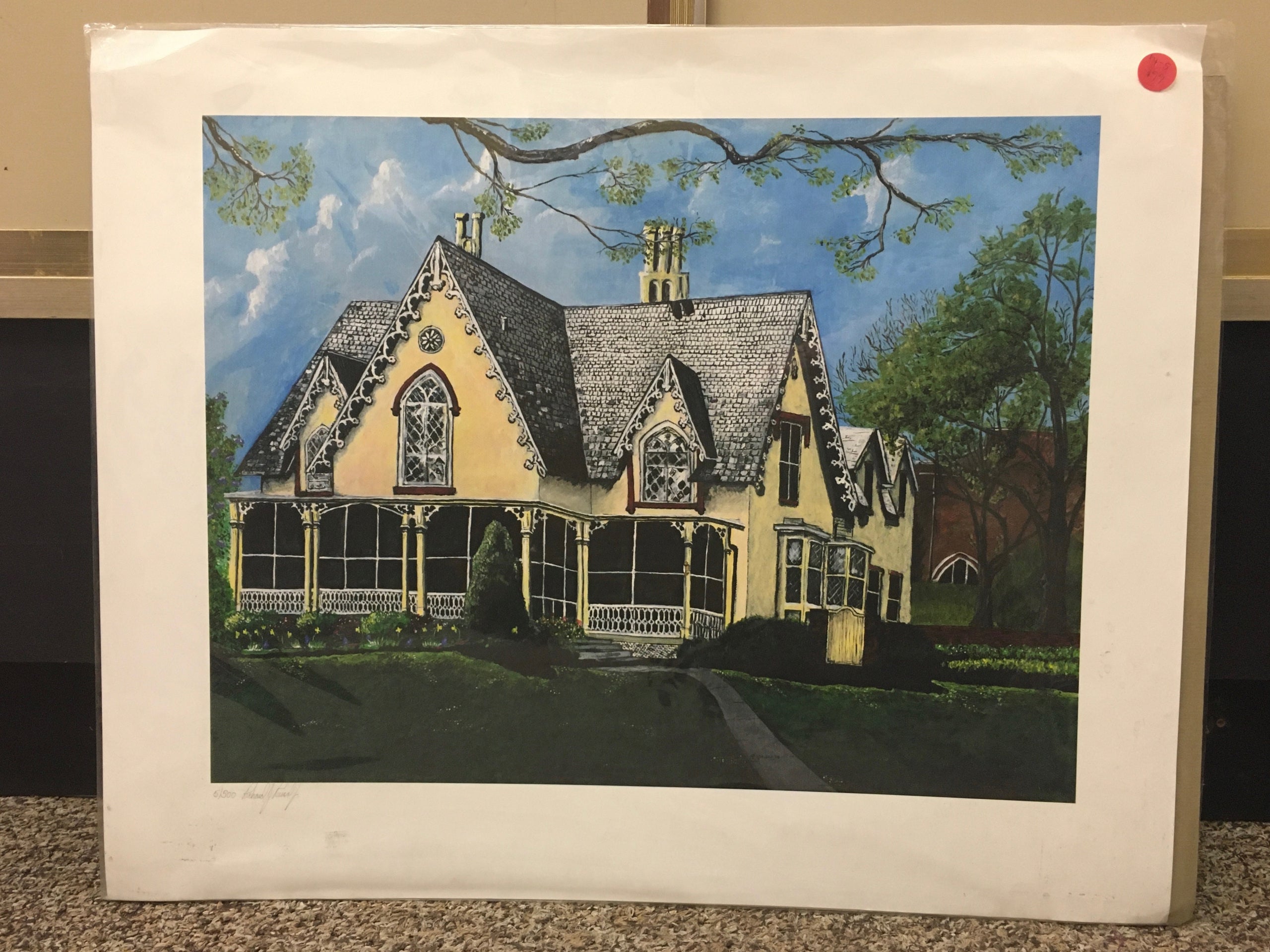 Large Print: Dean’s House Signed And Numbers By Rick Raisch (23”x18 ...
